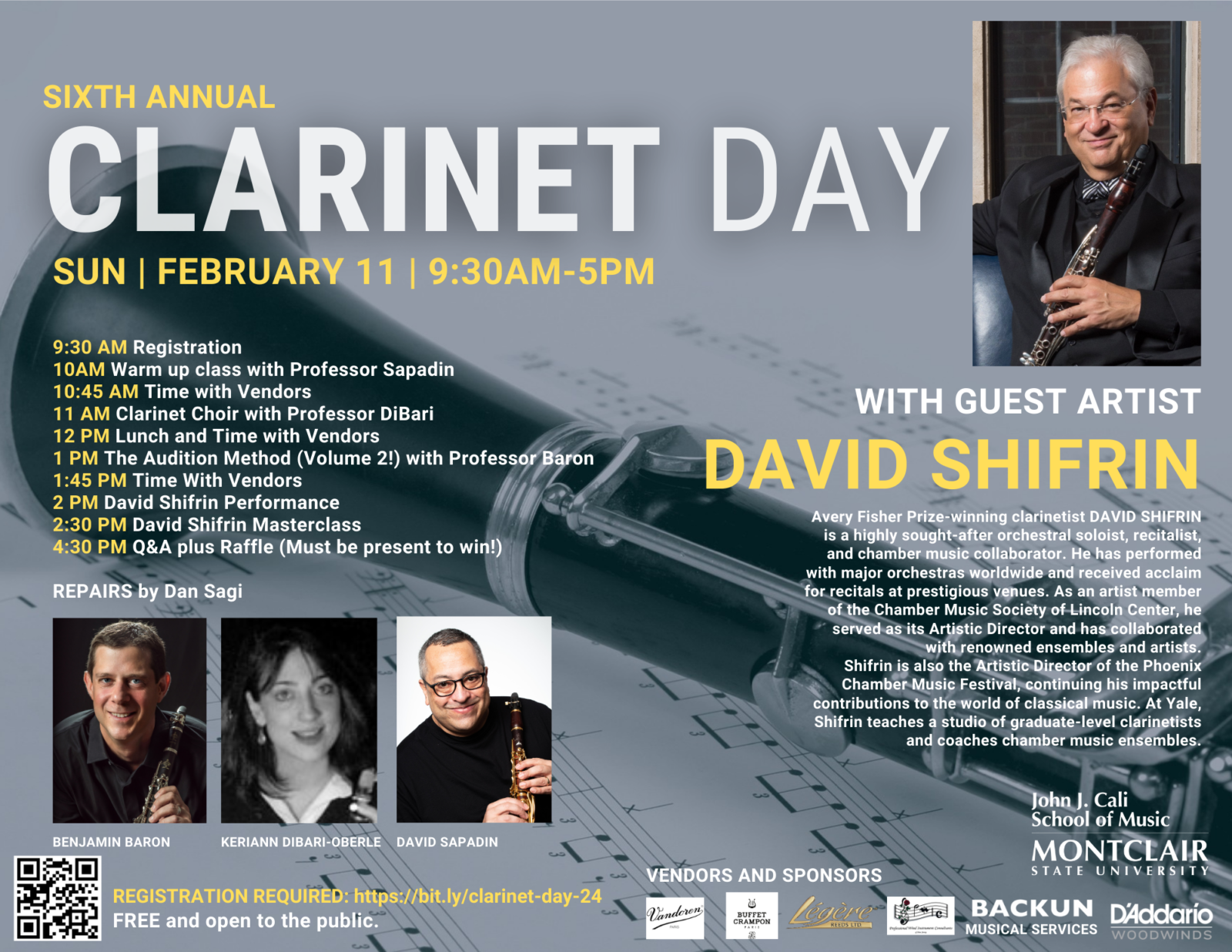 MSU Cali School of Music Clarinet Day 2024 – Professional Wind ...